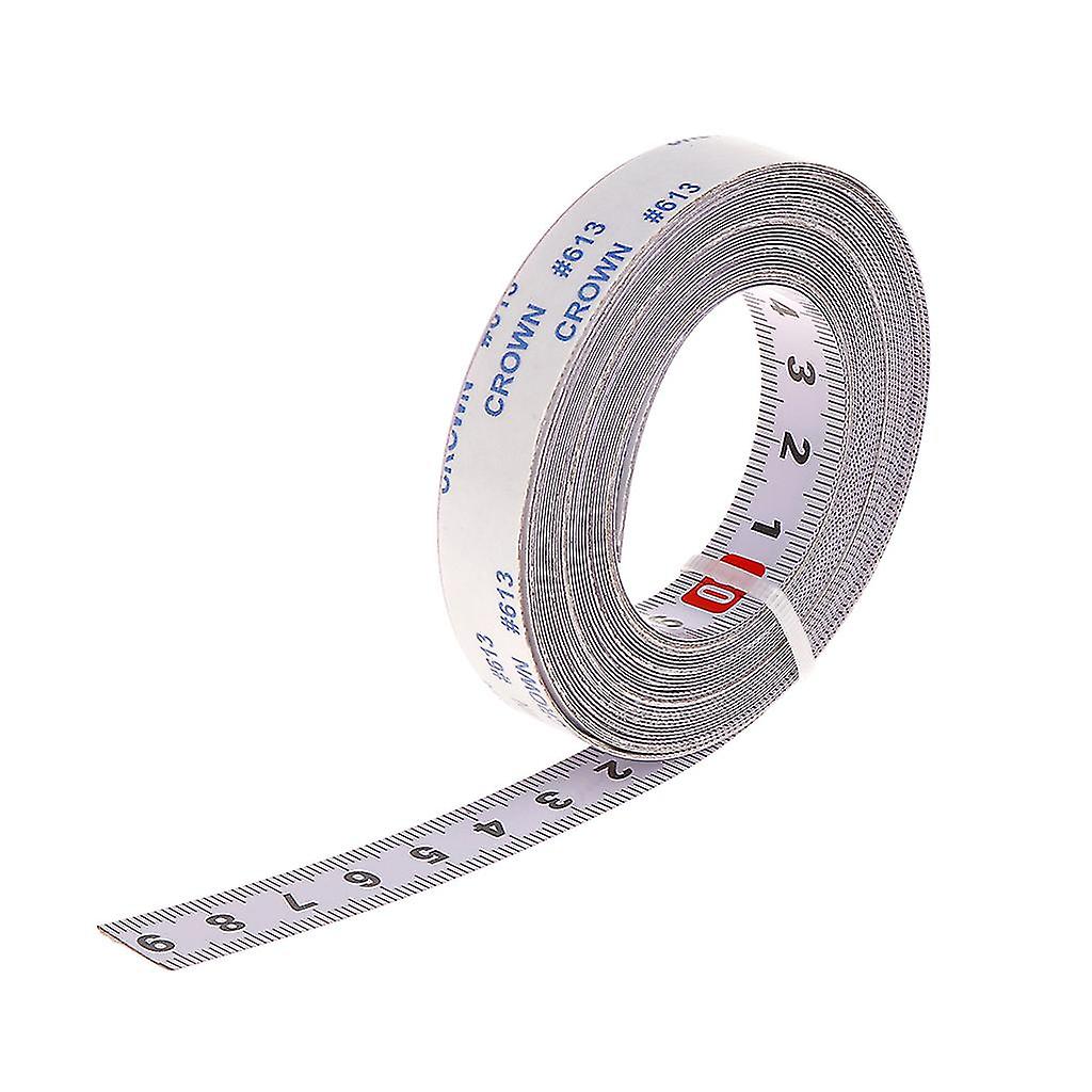 Miter Track Tape Measure Självhäftande Metrisk Stål Linjal Miter Saw ...