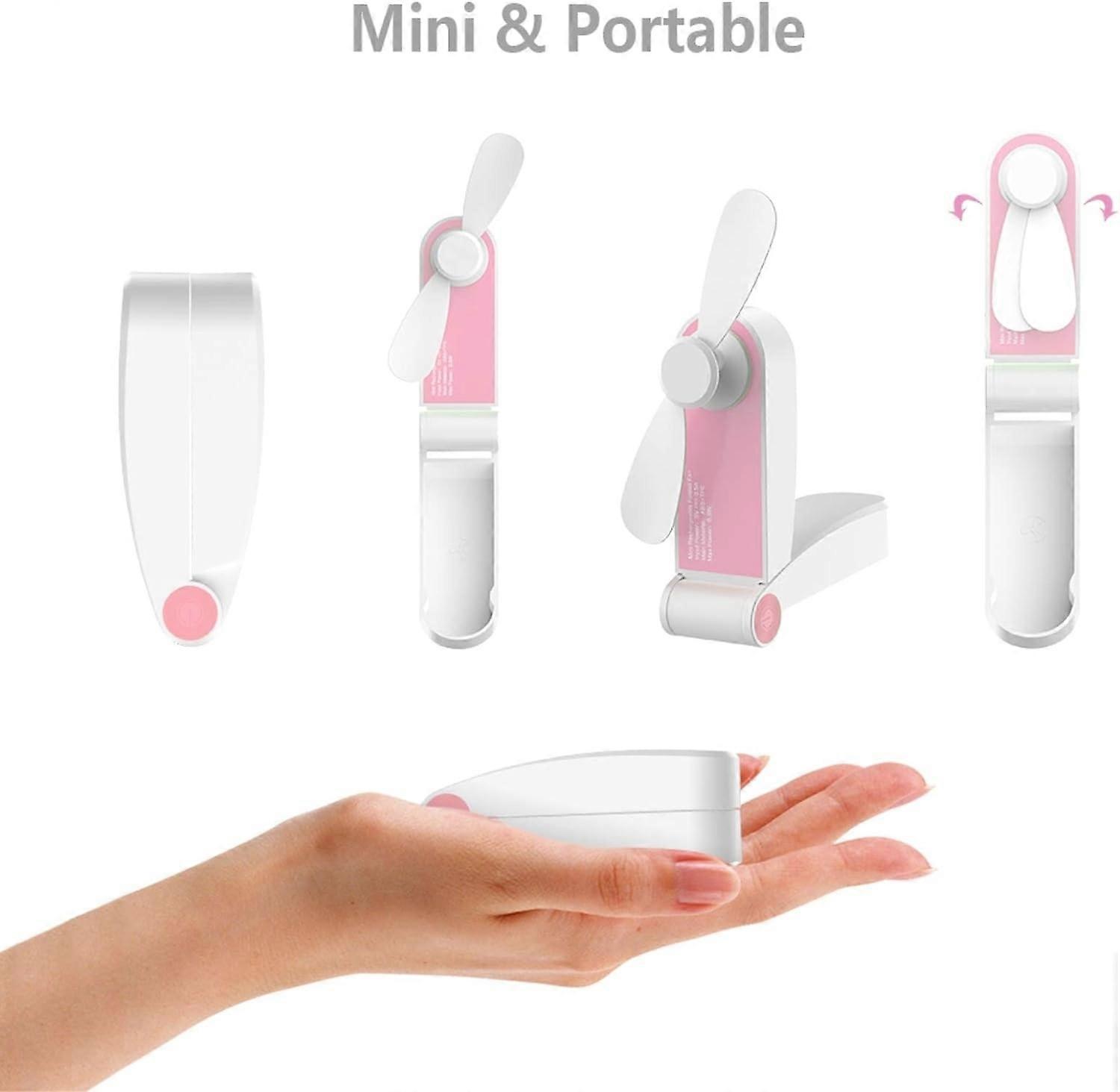 USB Fans Foldable Mini Handheld Fan Portable Handheld Rechargeable ...