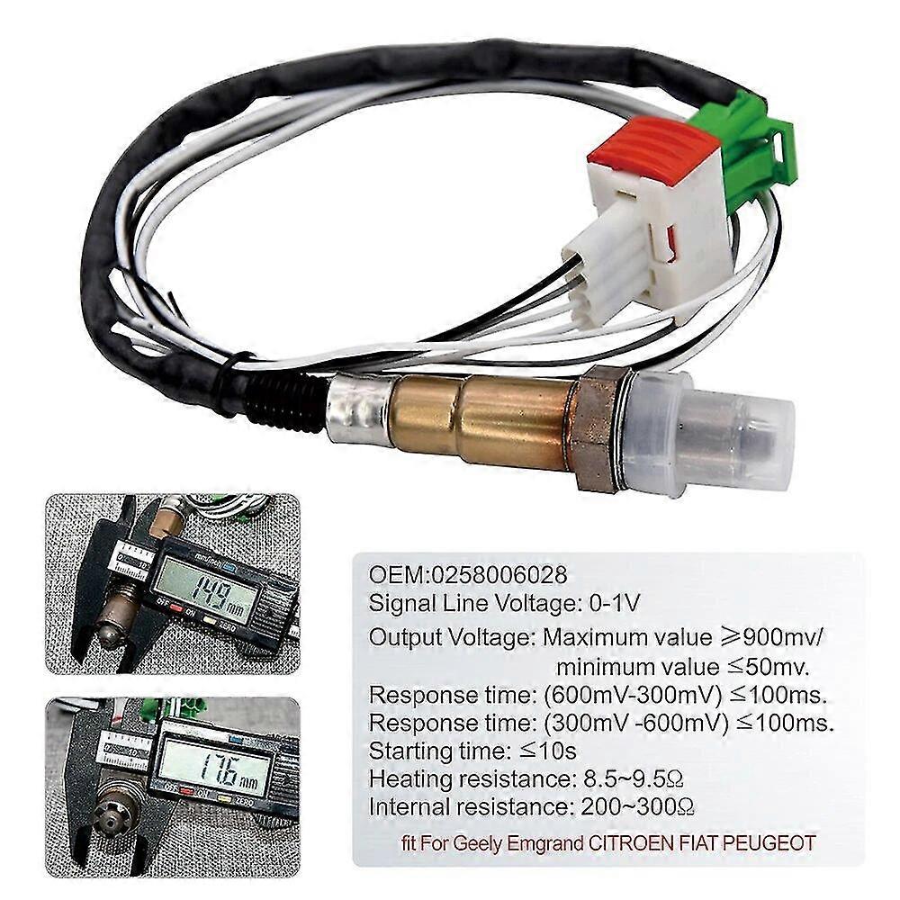 2 in 1 Racing Gauge 52mm Digital Car Gauge AFR with Narrowband O2 ...