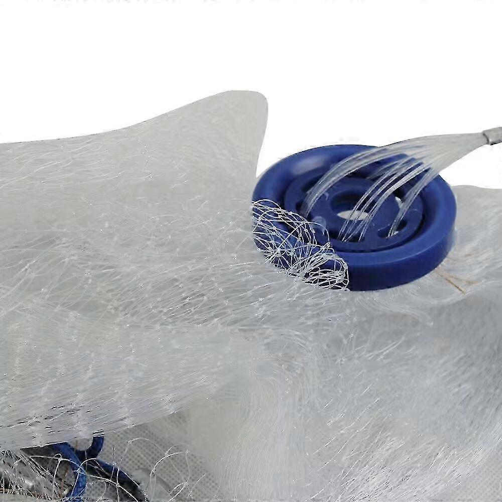 4.2m Hand Cast Fishing Net 14ft Bait Fish Net | Fruugo UK