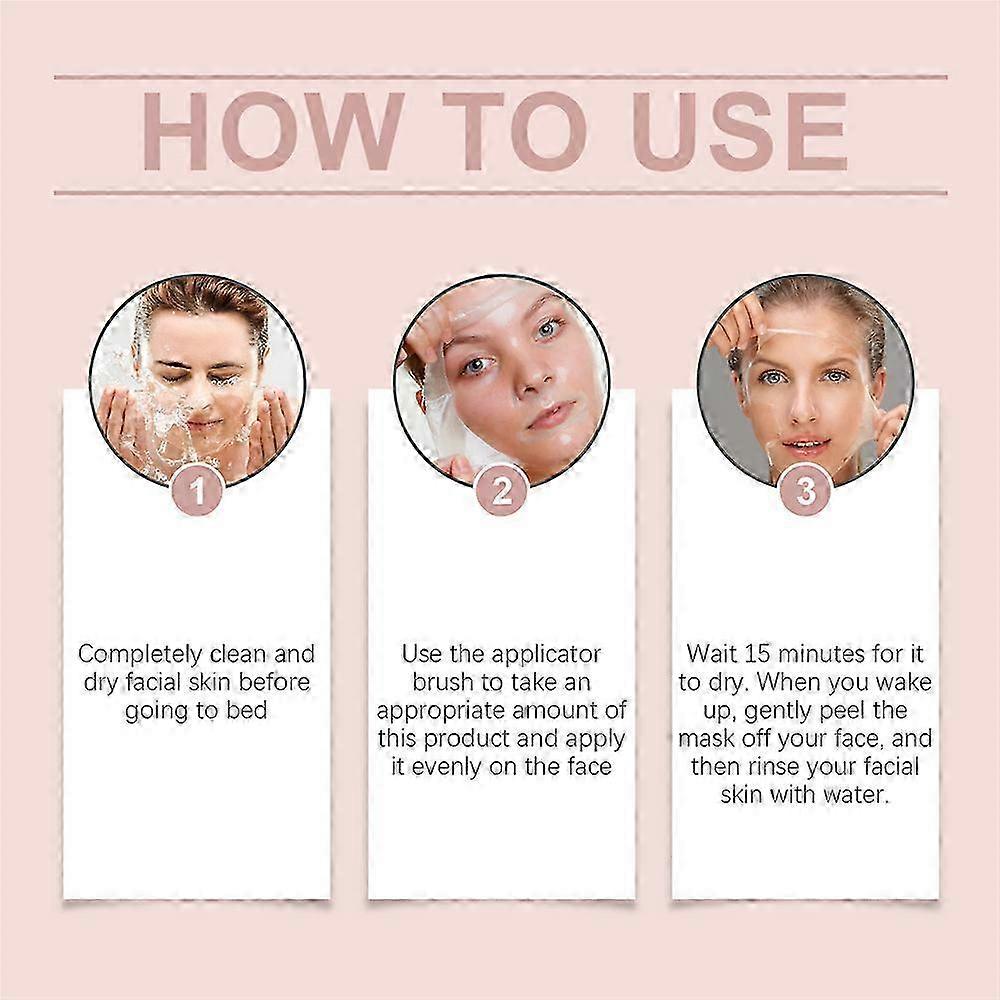 Collagen Night Wrapping Mask, Collagen Overnight Wrapping Peel Off ...