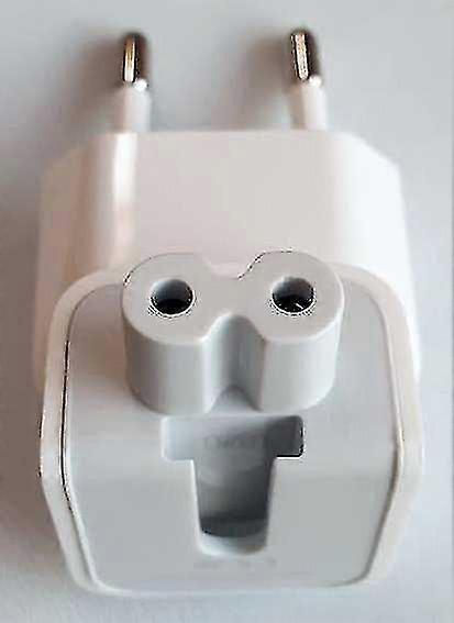 Adapter Ac Plug Adapter, Eu Eur For Macbook White | Fruugo UK