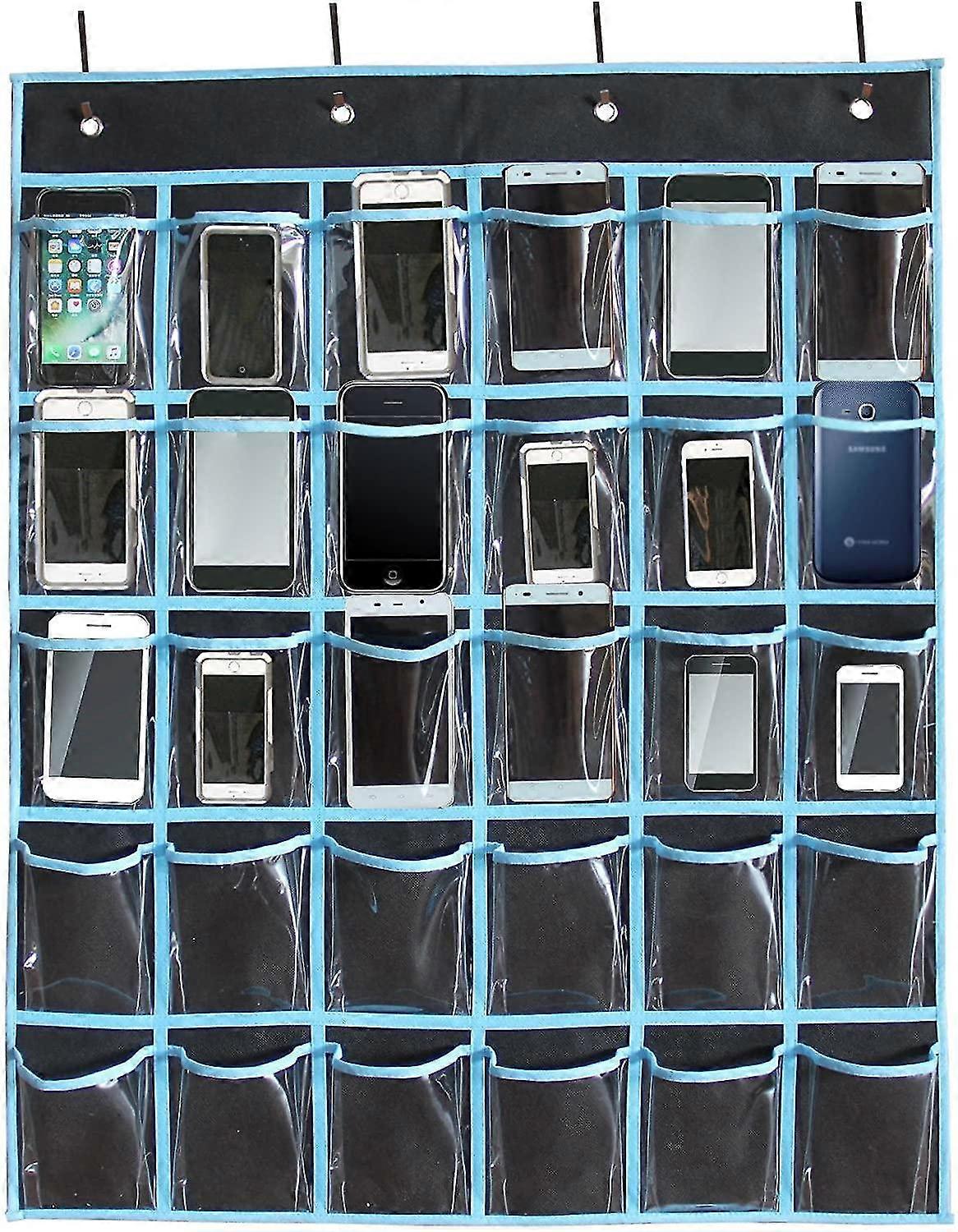 Classroom Pocket Chart Organizer, Cell Phones Calculator Holder For Cla ...