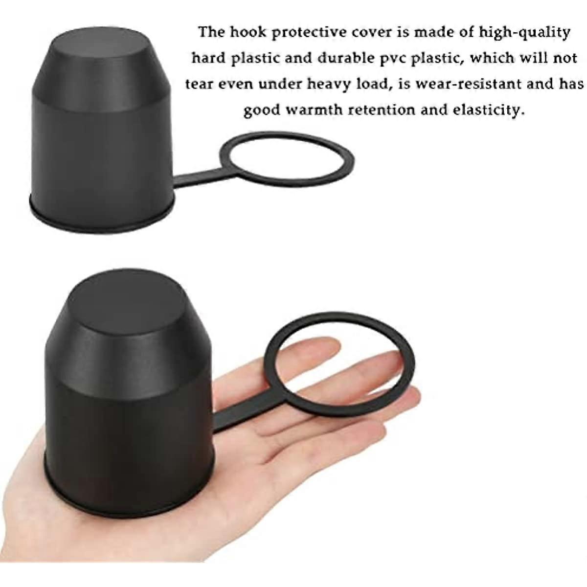 4 PCS Trailer Hitch Ball Cover Trailer Protection Cap Tow Ball ...