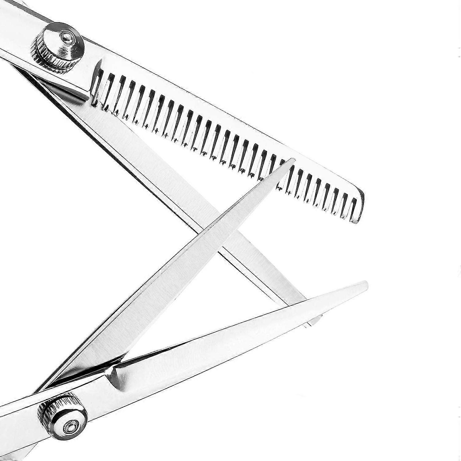 12 Pcs Hair Scissors Set Hairdressing Scissors Stainless Steel Hair ...