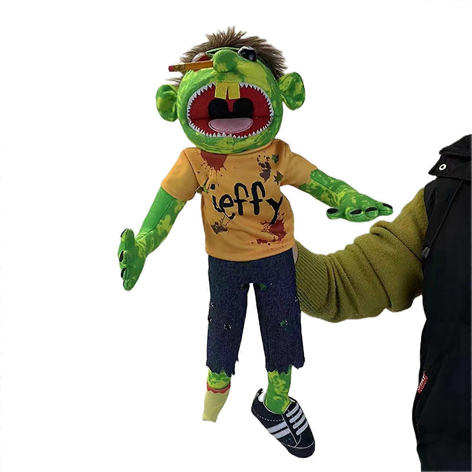 Jeffy Puppet Plush Toy Doll, Jeffy Puppets Sml Toy, Mischievous Funny ...