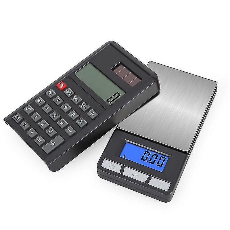 Electronic Calculator Scale 200g 0.01g Precision Digital Jewelry Gold Gram Scales Blue Lcd Mini ...