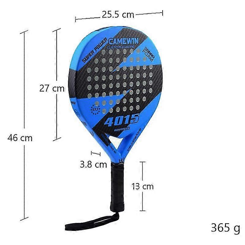 Camewin Padel Racket Beach Tennis Fiber And Eva Smooth Surface Durable ...