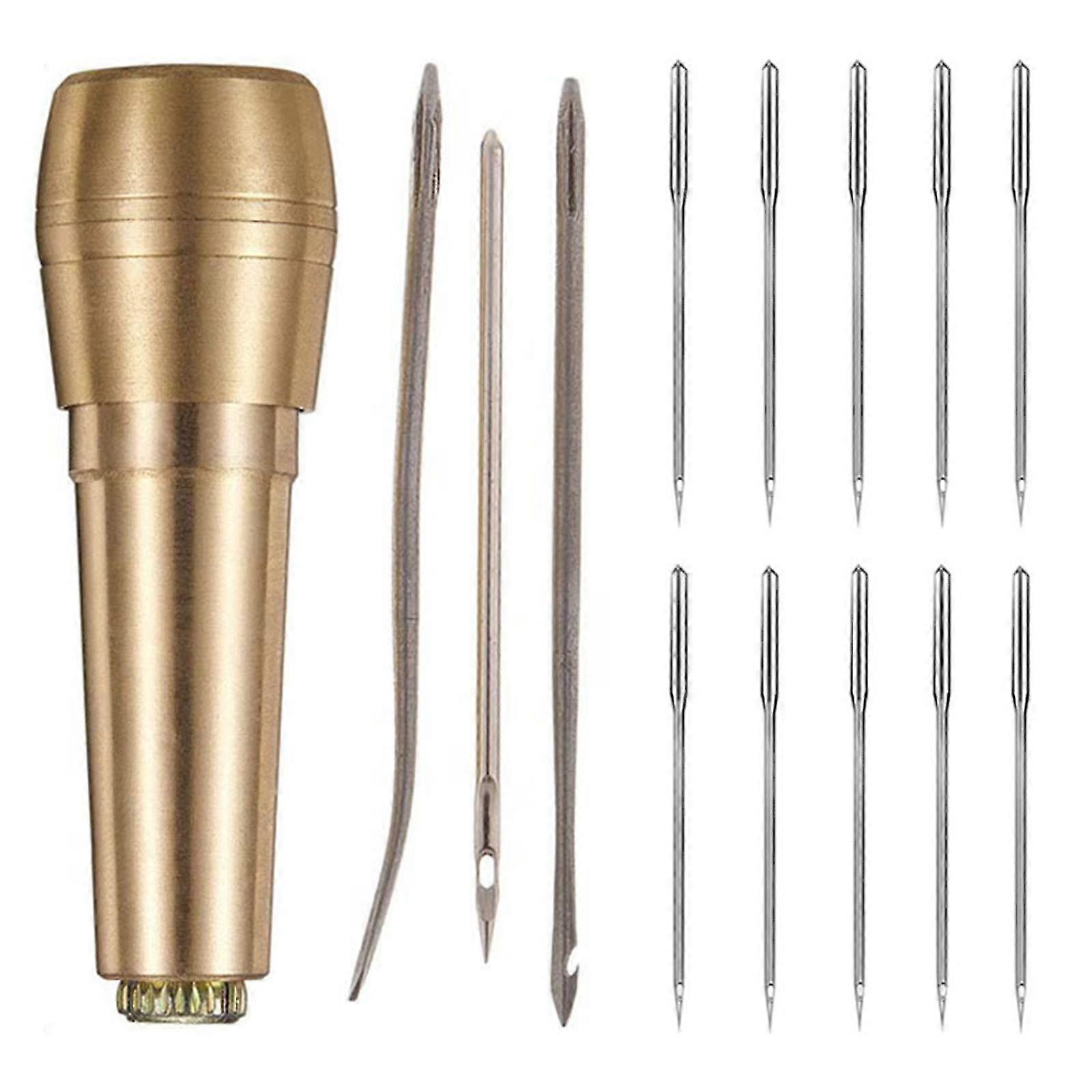 1set Sewing Shoe Repair Sewing Tool Needle Awl Leather Craft Boots Kit ...
