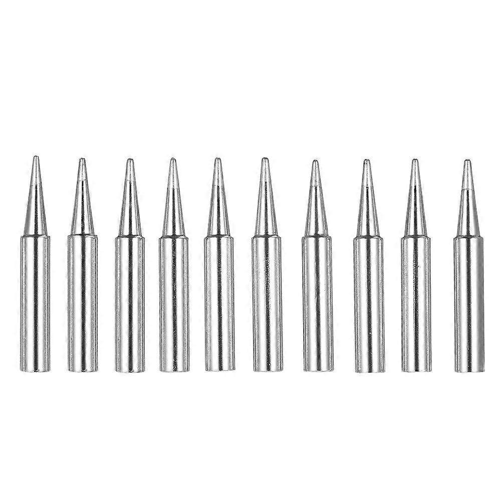 10PCS Soldering Iron Tips Replacement Solder Tip Lead-free Screwdriver ...
