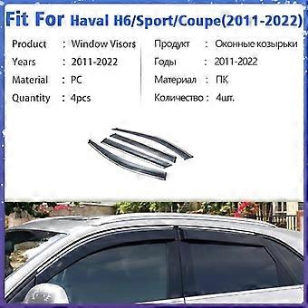 Window Visor Guard for Haval H6 Sport Coupe 2011-2022 Vent Cover Trim ...