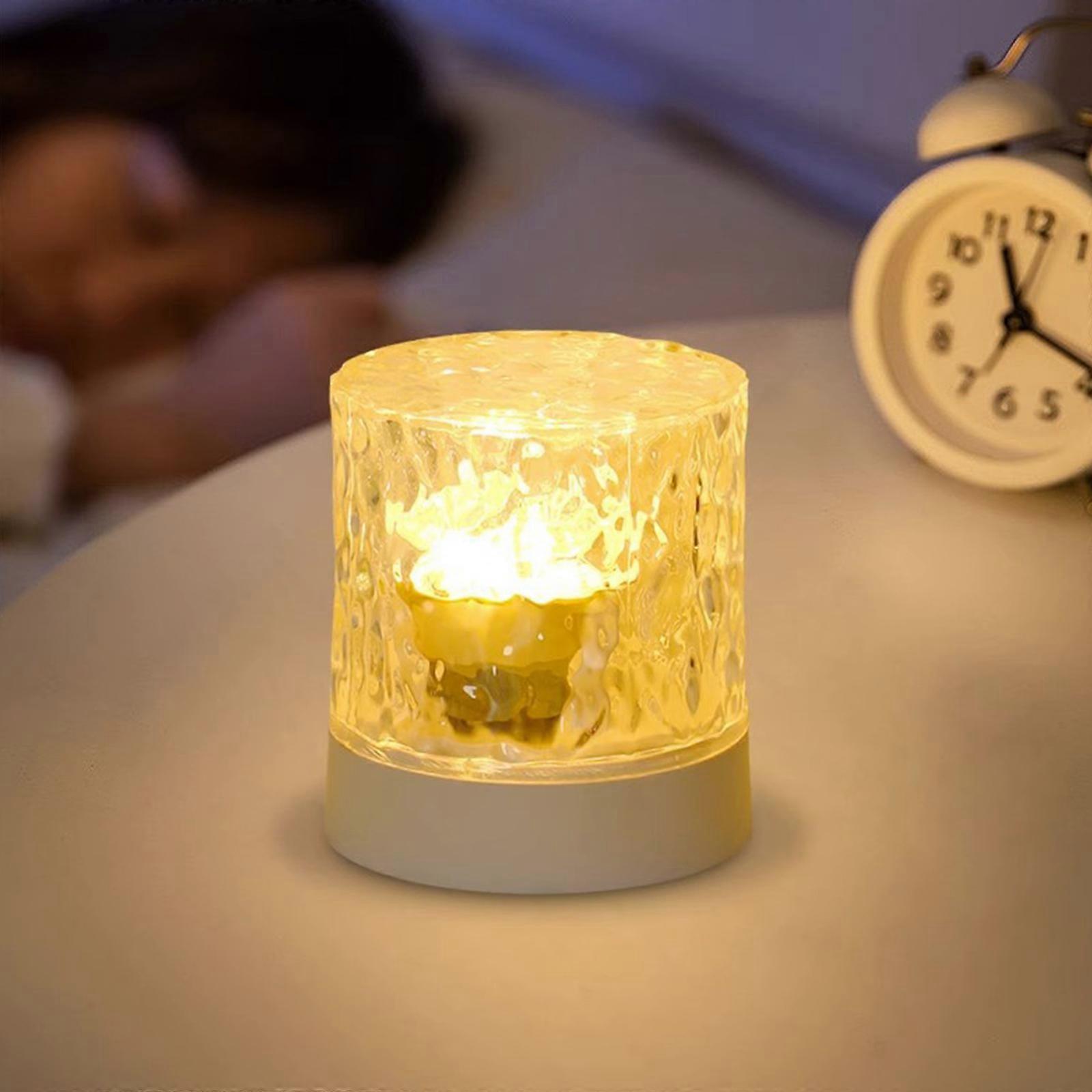Desktop Lamp Unique USB Table Lamp Creative Round Lamp Romantic Desk ...