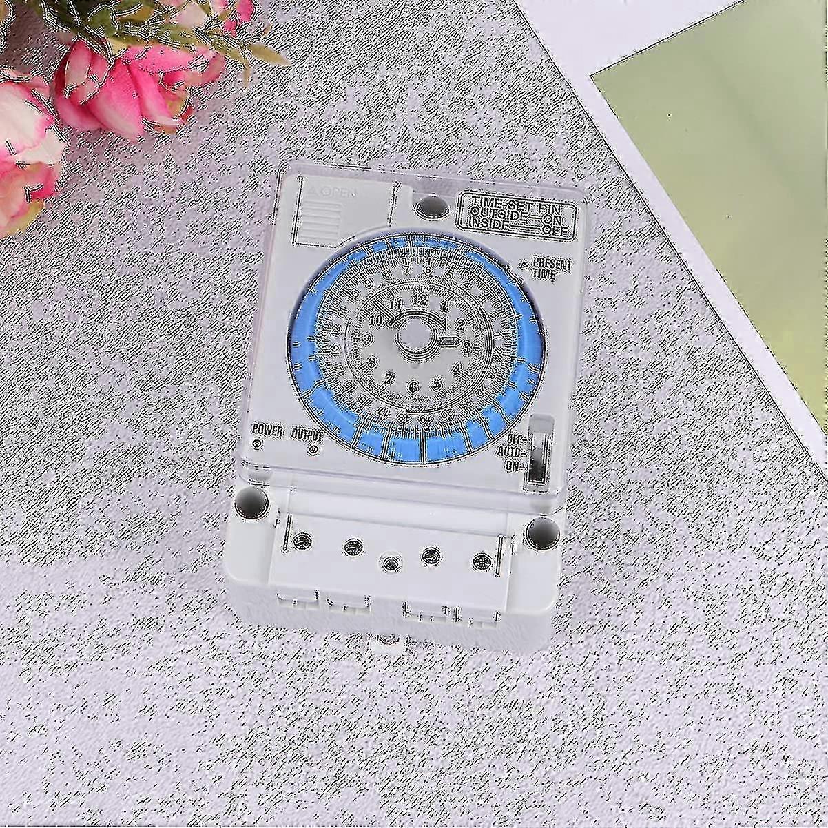 Mechanical Timer, 12vac/ Dc Time Control Switch Kitchen Timer Portable Precise Timer Time ...