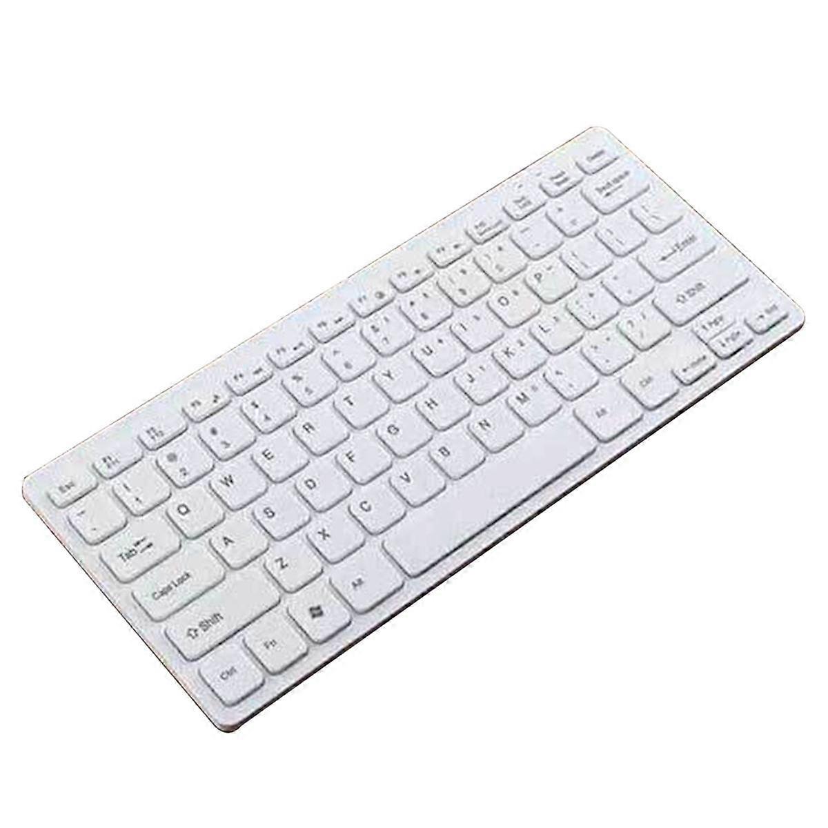 Compact Wired Keyboard USB - Ultra-Thin Keyboard for PC Mini Gaming ...