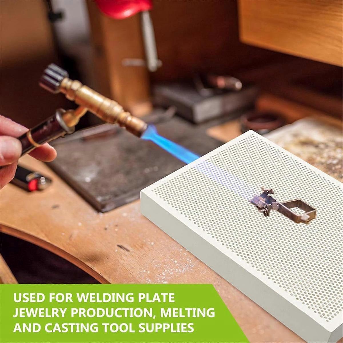 Welding Honeycomb Panels, 2 Pieces Ceramic Welding Plate Welding Blocks ...