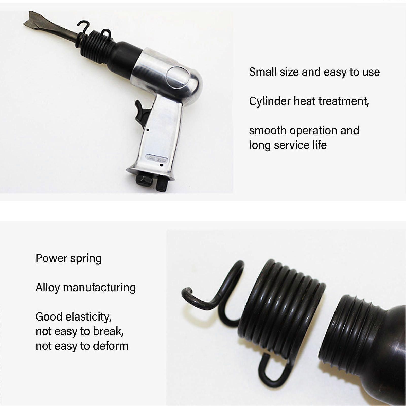 Air Hammer Kit Heavy Duty Pneumatic Chisel Drill Tool Power Hammer for Car Repair Brake Pad Rust ...