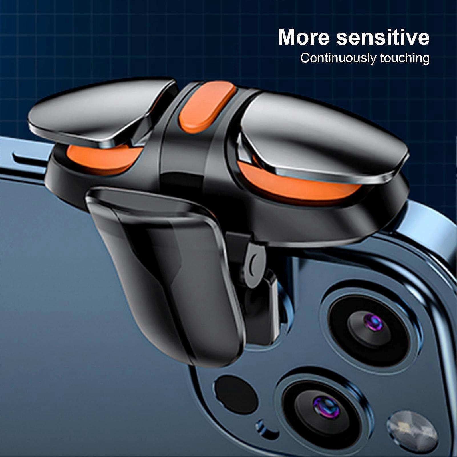 1 Pair Gaming Trigger Mobile Controller Frequency Conversion 4 ...