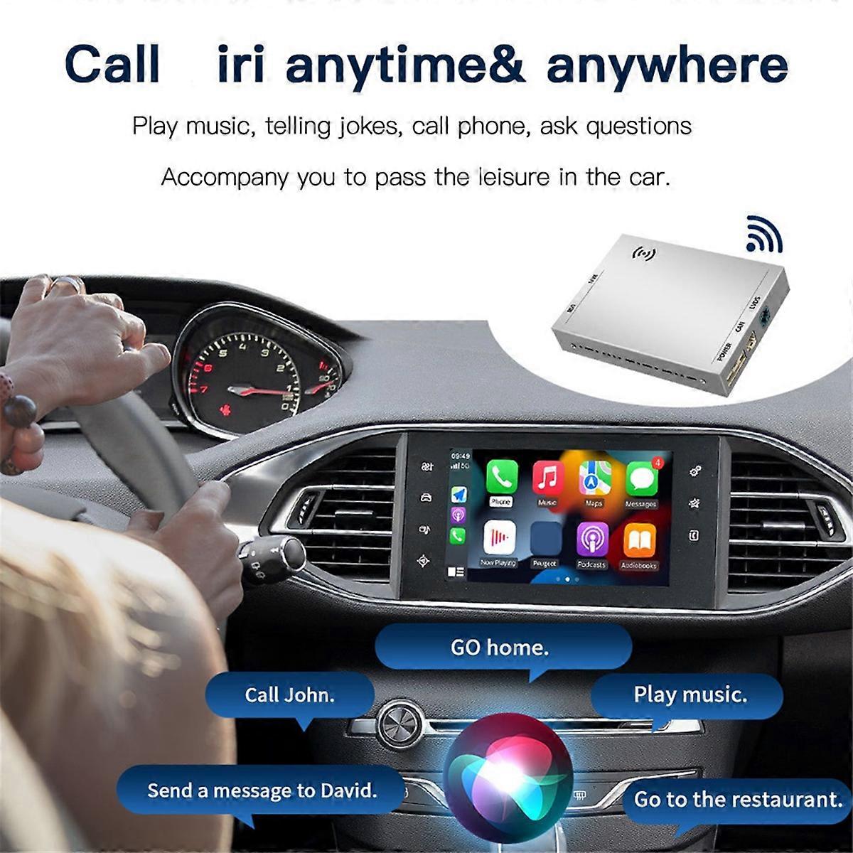 Wireless Carplay Android Auto Decoder for C4 C5 DS3 DS4 DS5 508 208 ...