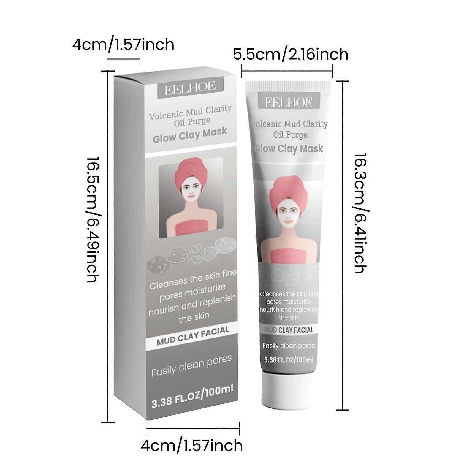 Volcano Mud Shower Whitening Mud Oil Control Cleaning Skin Exfoliating ...