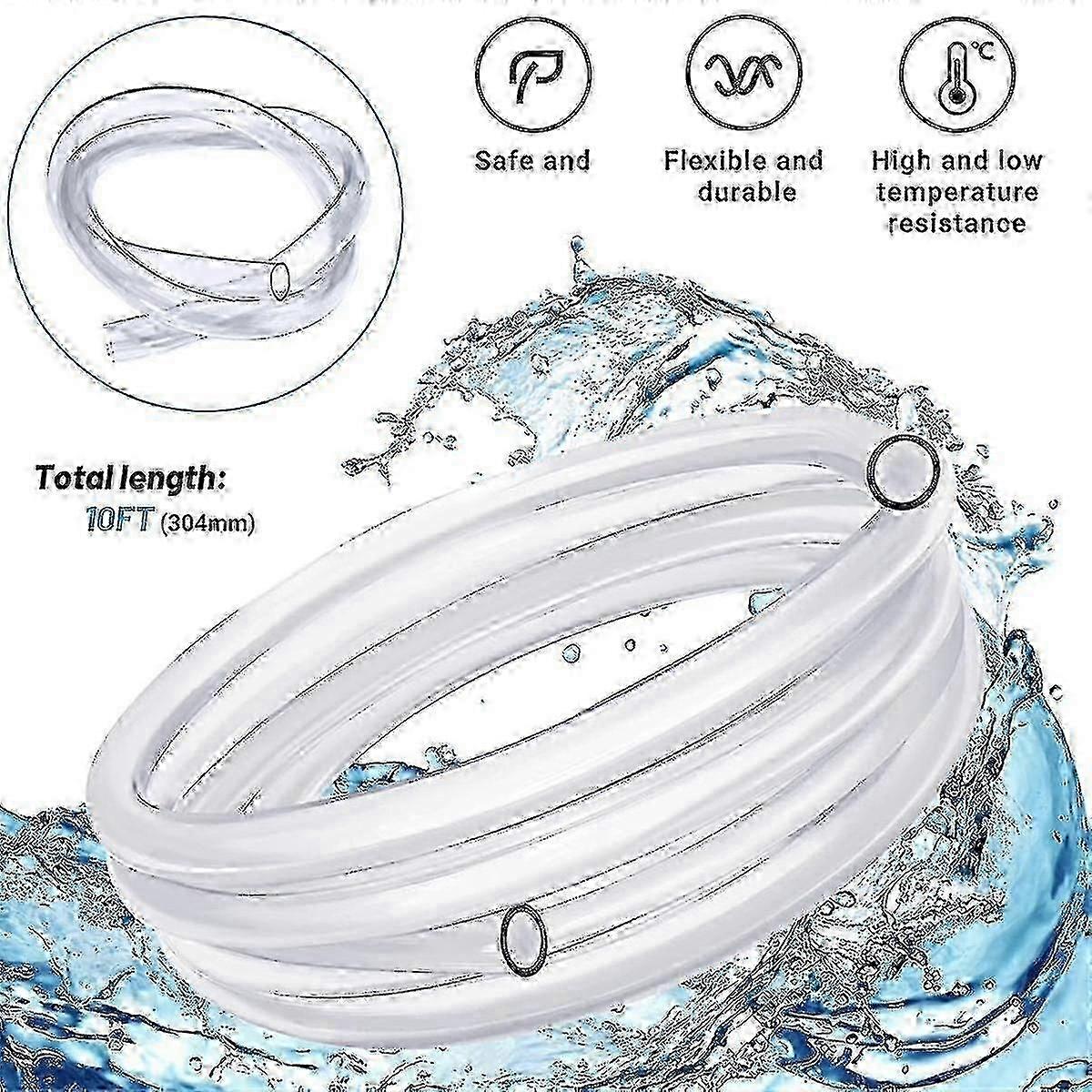 10Ft Portable Air Conditioner Drain Hose, AC Drain Hose Kit, Drain Hose ...