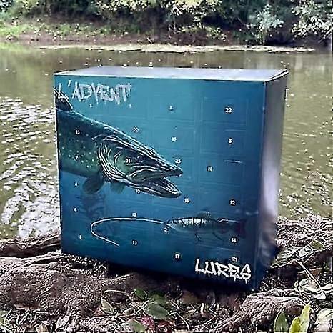 2025 Christmas Fishing Blind Box, 24 Days of Surprise Lures Countdown ...