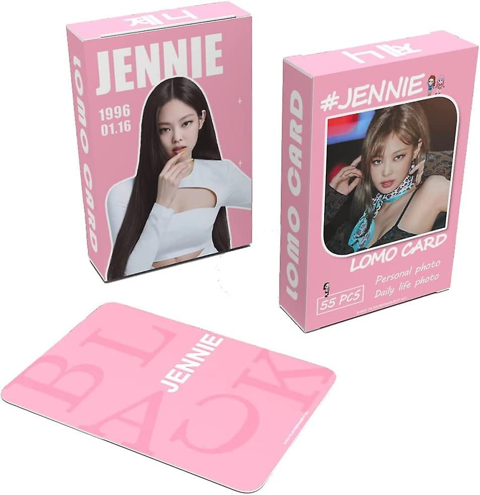 Kpop Jennie 55 Pcs Photocard Picture Card Set Jennie Kim Photobook ...