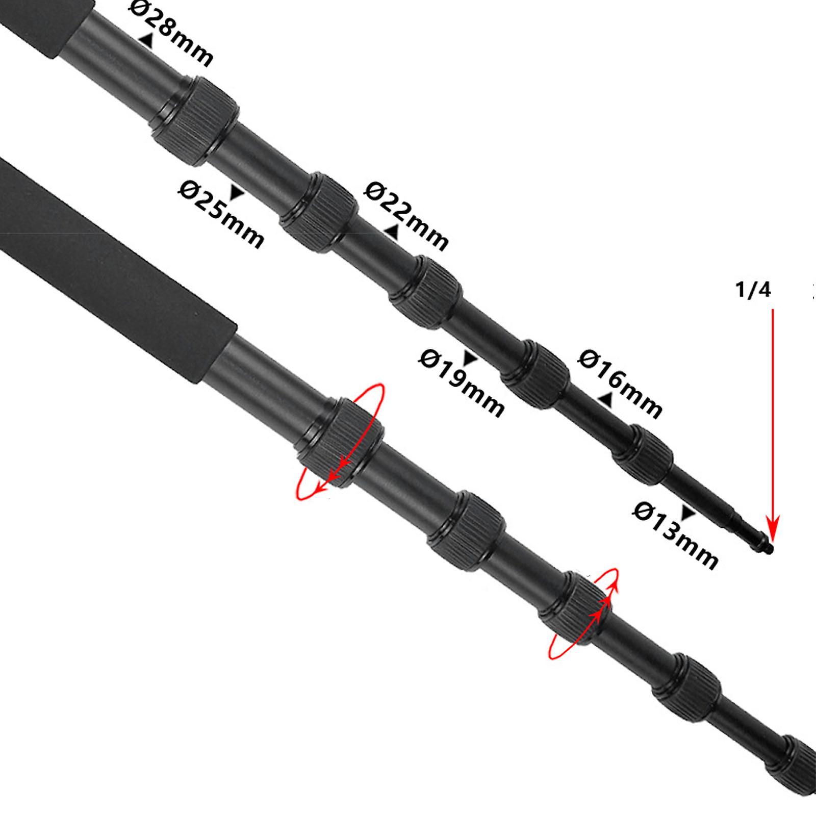 Portable Microphone Boom Pole Arm 6 Section Stretchable Padded ...