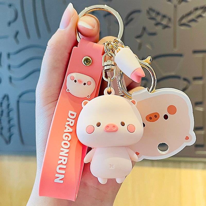 Keychain, Keychain Pig Key Rings, for Male and Female Gift Idea | Fruugo UK