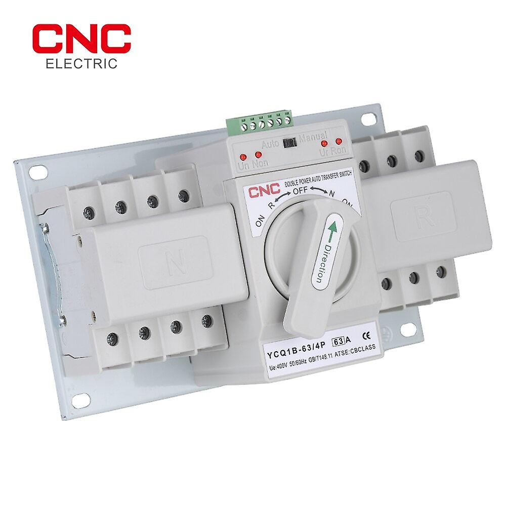Cnc Ycq1b-63 2p/3p/4p 63a Dual Power Automatic Transfer Switch Ac230v ...