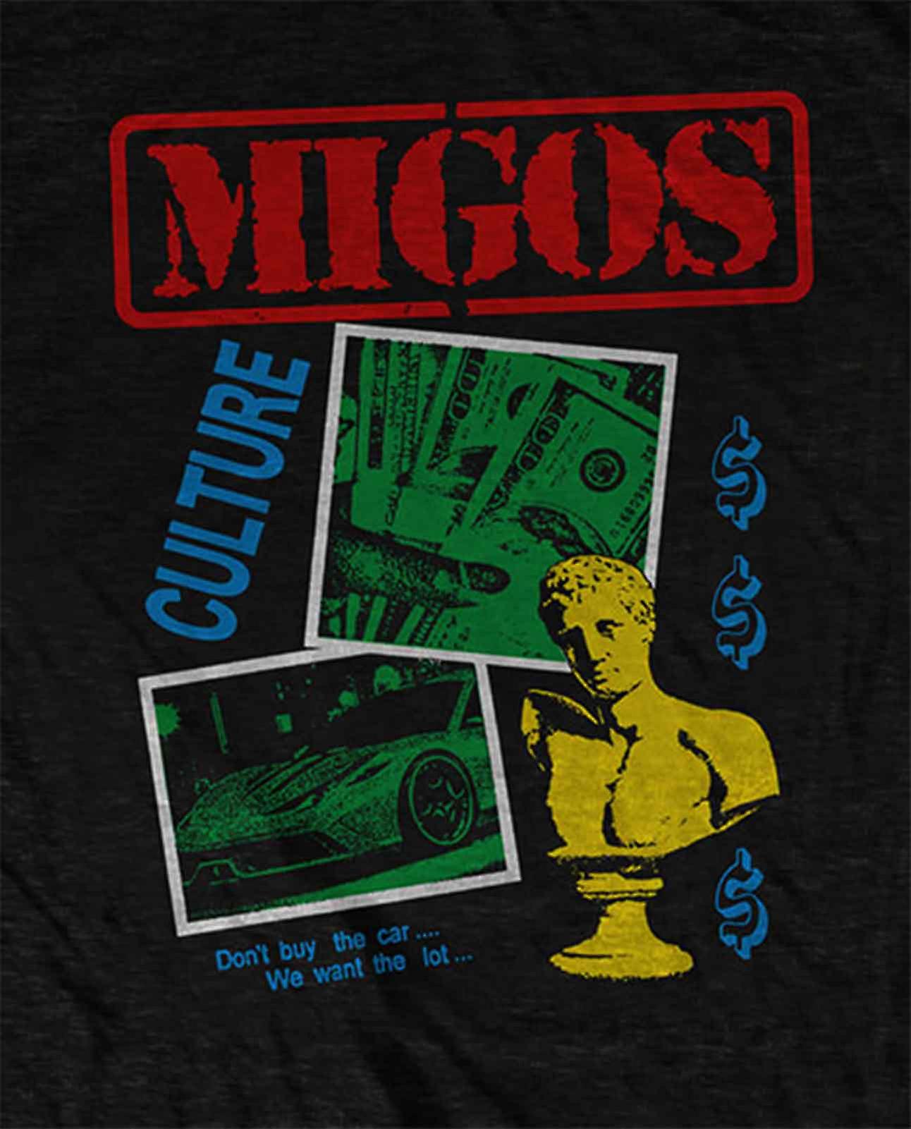 Migos T Shirt Dont Buy The Car Logo new Official Mens Black | Fruugo SE