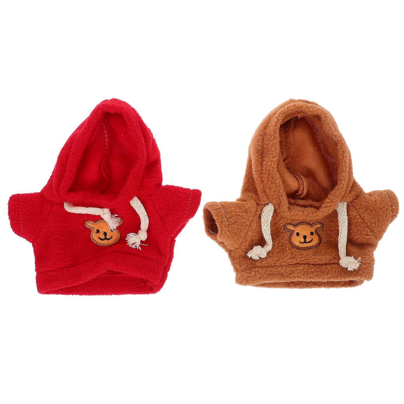 4pcs Replaceable Bear Doll Clothes Bear Costume Delicate Bear Clothes ...
