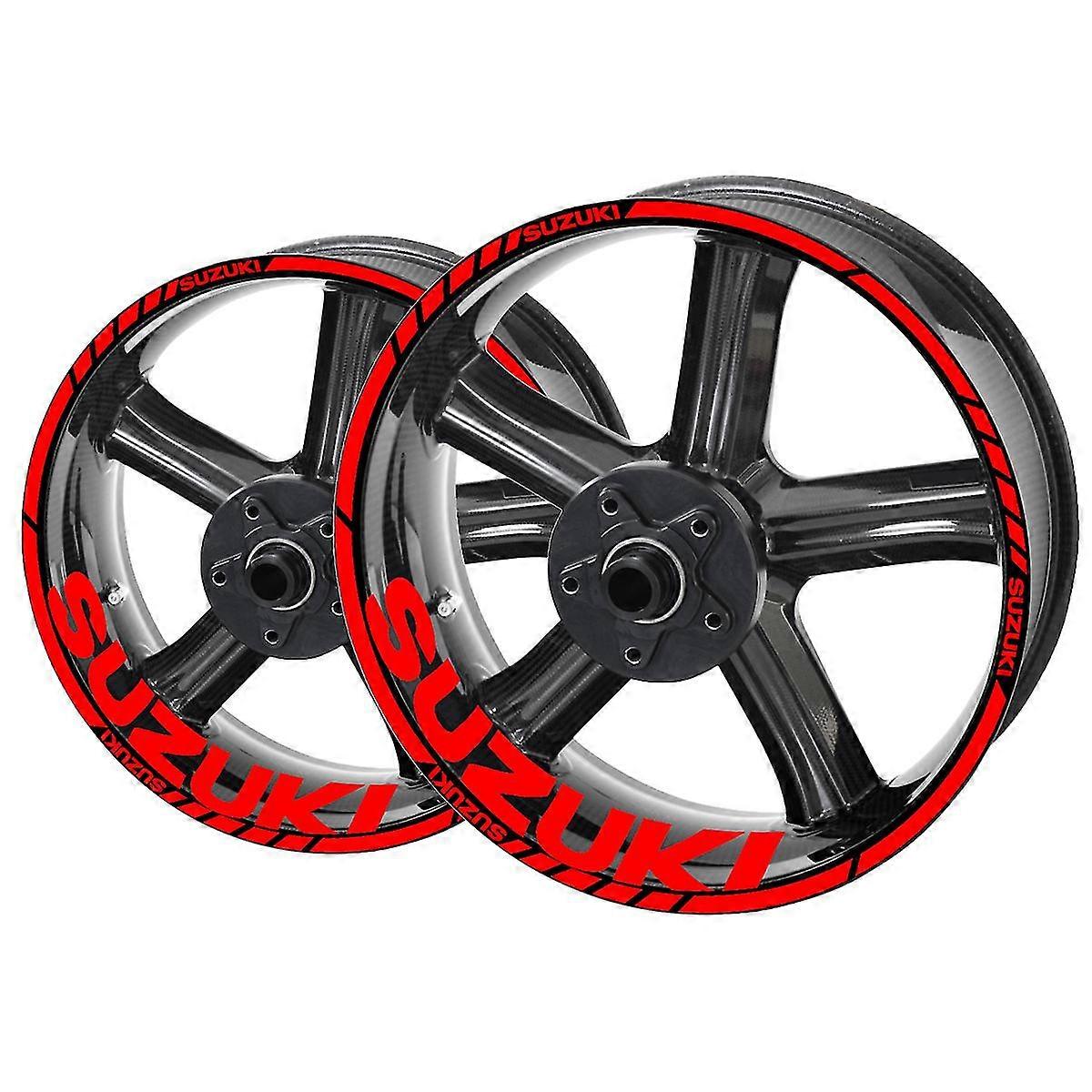 For Suzuki Wheel Sticker Rim Decal Logo Set Gsxr 600 750 1000 Gsxs 750 ...