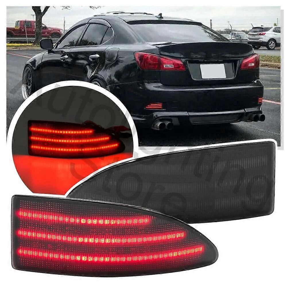 2X LED Rear light Bumper Reflector light Tail Brake stop Light for ...