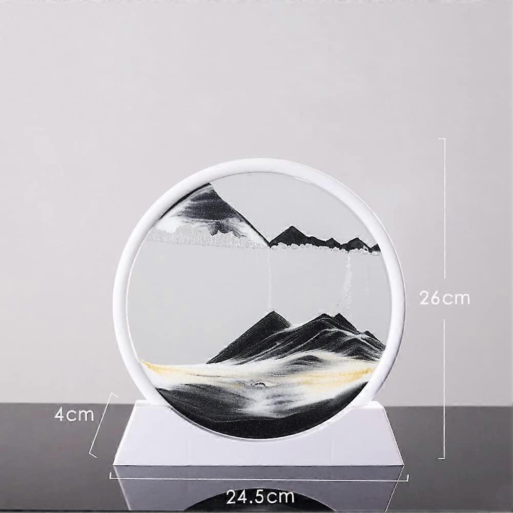 Moving Sand Art Pictures Sandscape Sand Art 3D Hourglass Deep Sea Sand ...