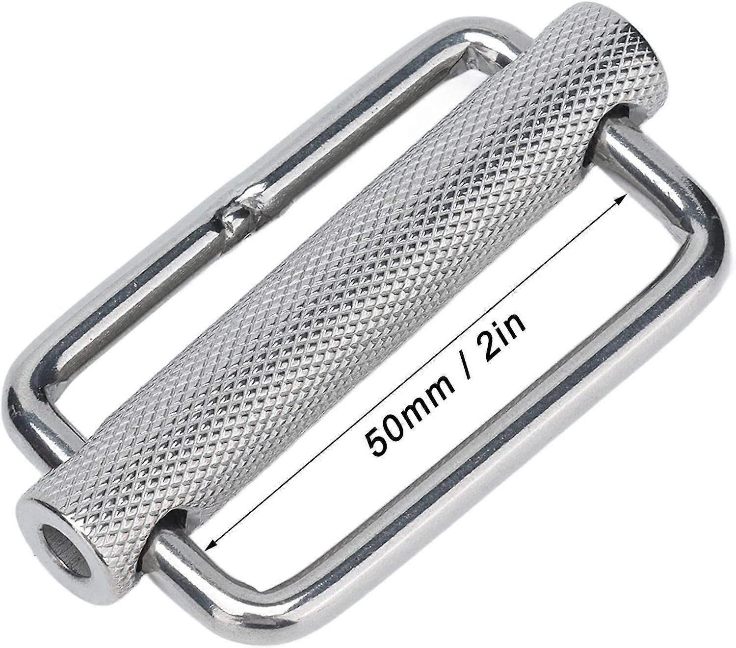 2 Pieces Slide Buckle, 316 Stainless Steel Rectangular Adjustable ...