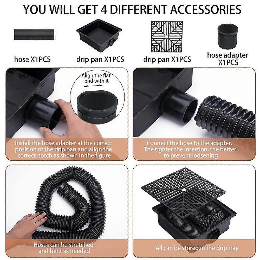 Rain Gutter Downspout Extensions-Catch Basin Downspout Extension Kit ...