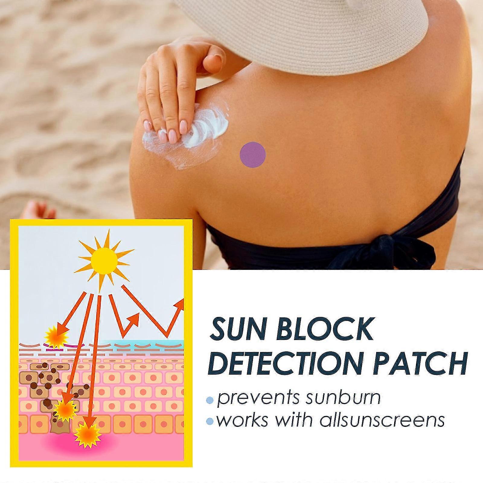 Uv Stickers For Sunscreen, Uv Detection Stickers, Know When To Re-apply ...