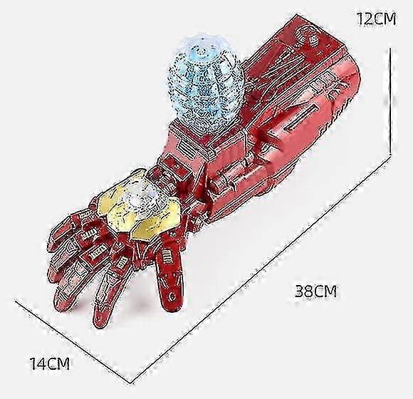 Electric Iron Man Arm Launcher Blaster Splatter Arm Gun Toys | Fruugo UK