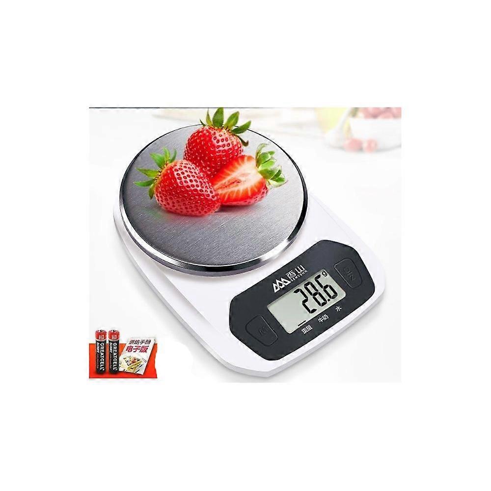 Kitchen Scale Electronic Scale Household Cooking Scale Stainless Steel ...