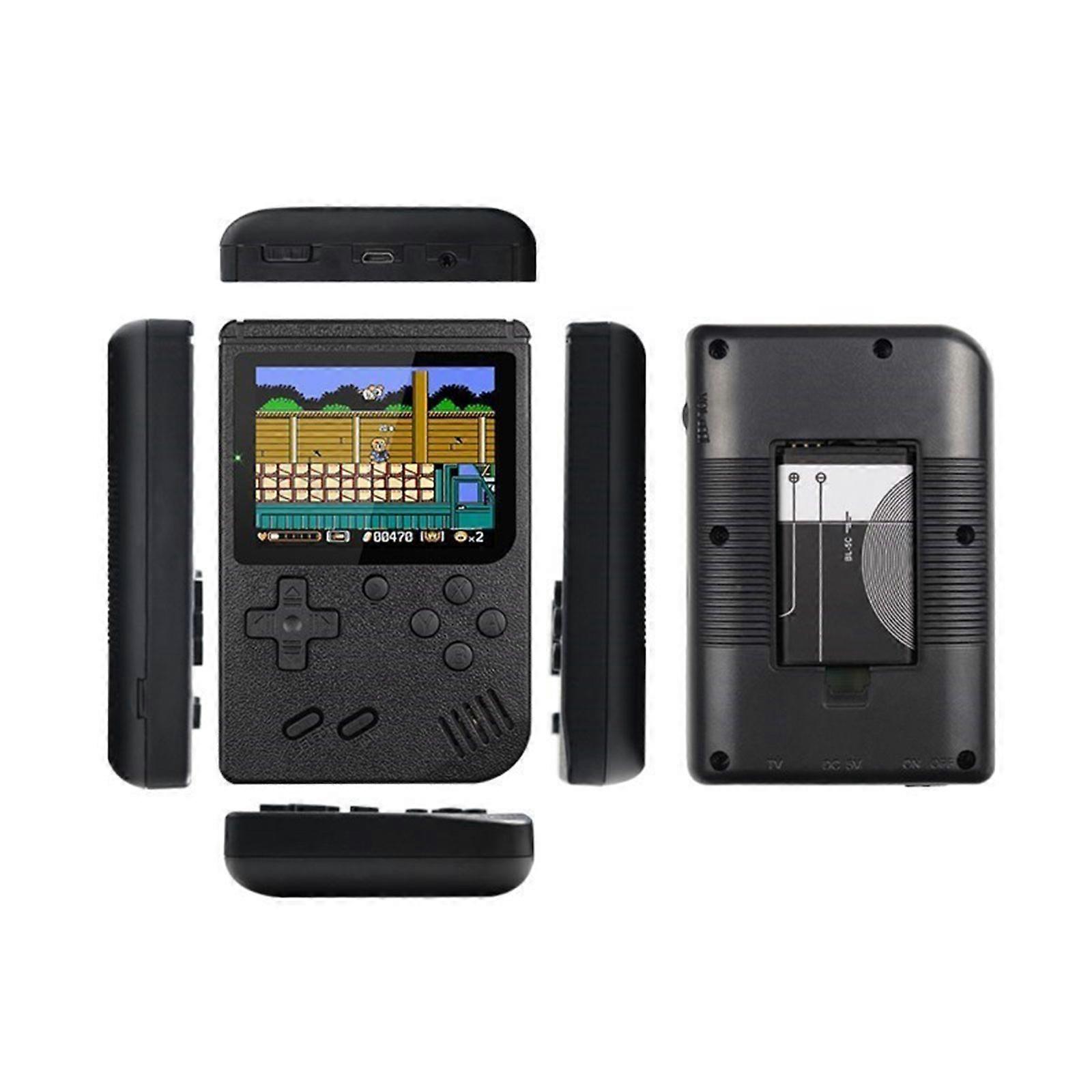 Portable Classic Retro Game Player Machine Built-in 400 Kids Handheld ...