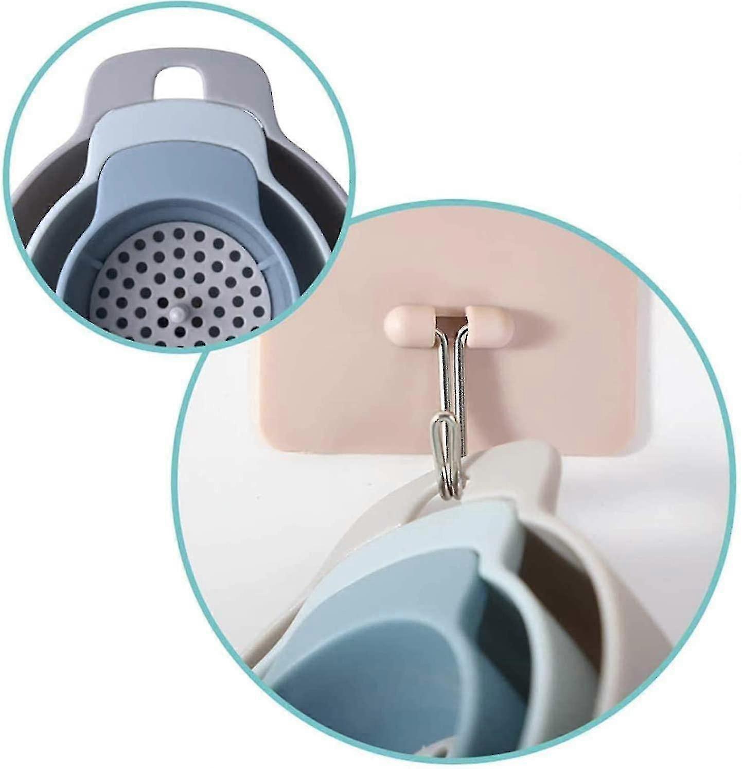 Kitchen Funnel Set Of 3, Small Funnels For Kitchen Use, Plastic Funnels ...