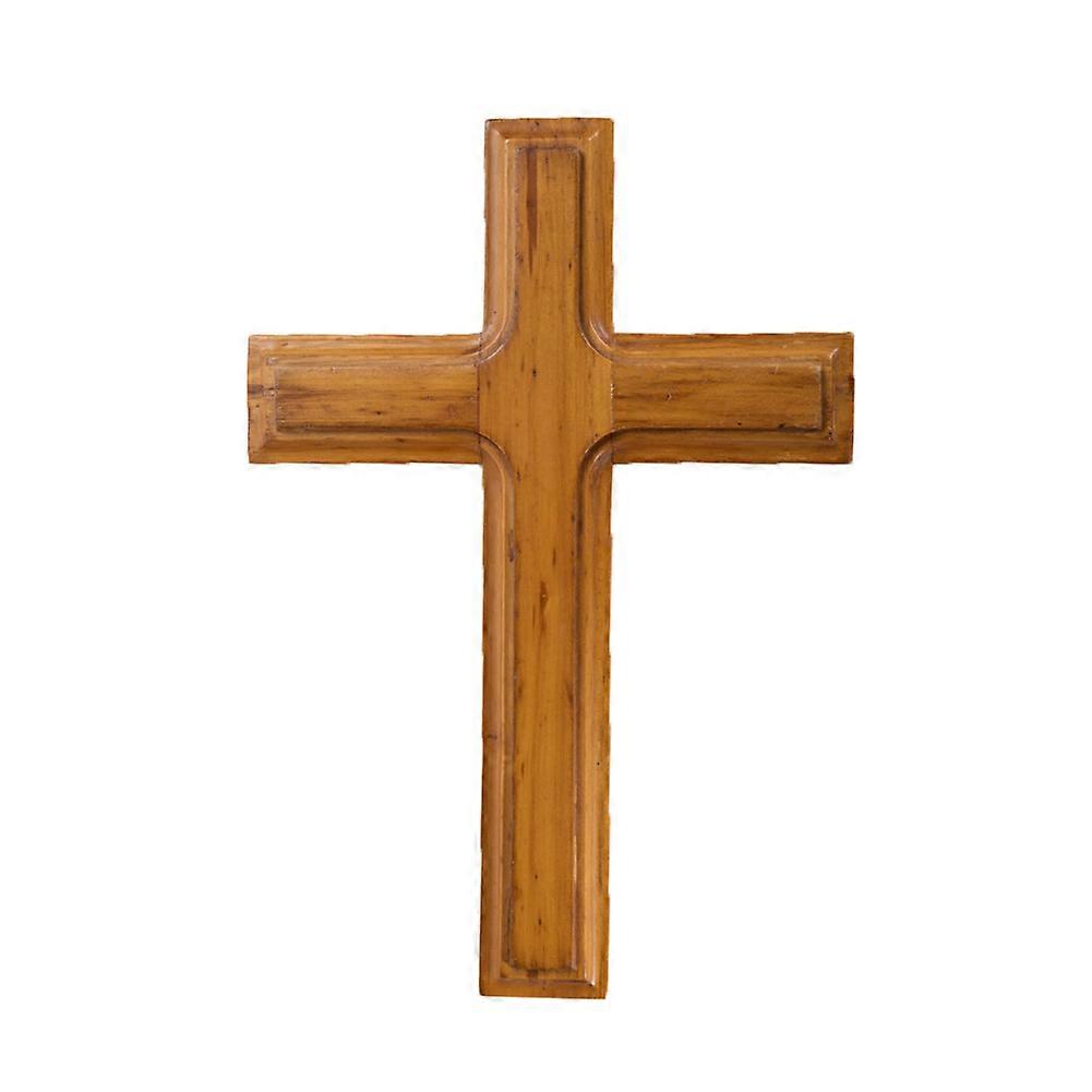 Wood Wall Mounted Cross Wooden Wall Cross Ideal Gift Decoration For ...