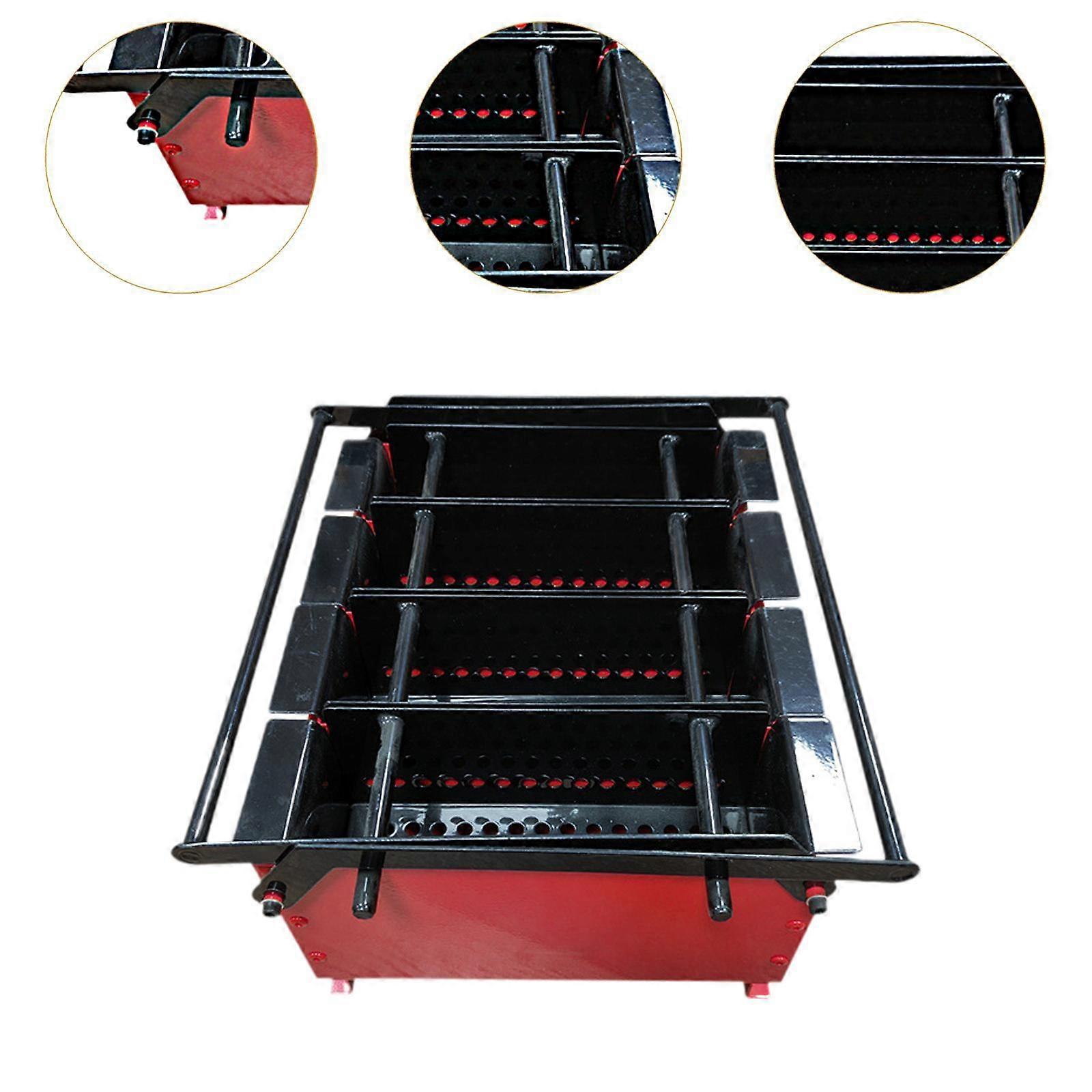 Paper Briquette Press 4 Grids Heavy Duty for Stoves Indoor Outdoor ...