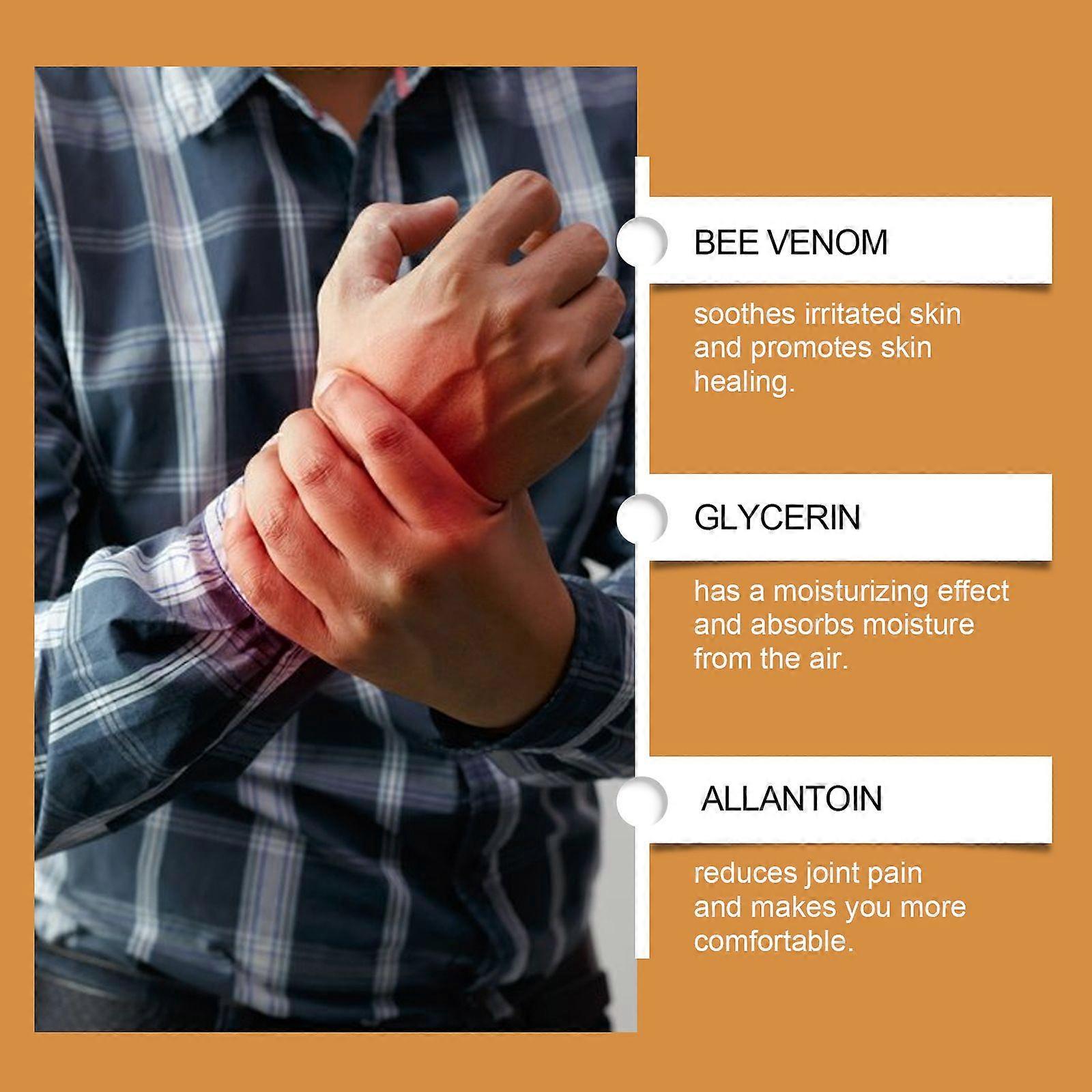 Bee Venom Joint Cream, Bee Venom Pain Relief Bone Cream, Bee Venom ...