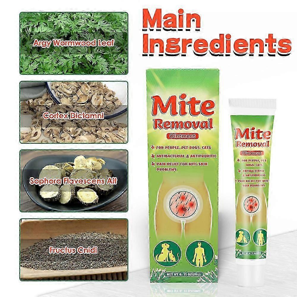 Mite care cream, body care herbal cream, anti-mite cream | Fruugo UK