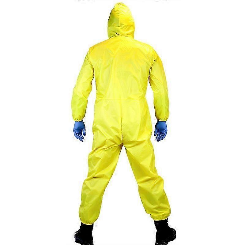 Breaking bad DIY Walter White Toxic Suit Adult cosplay Halloween ...