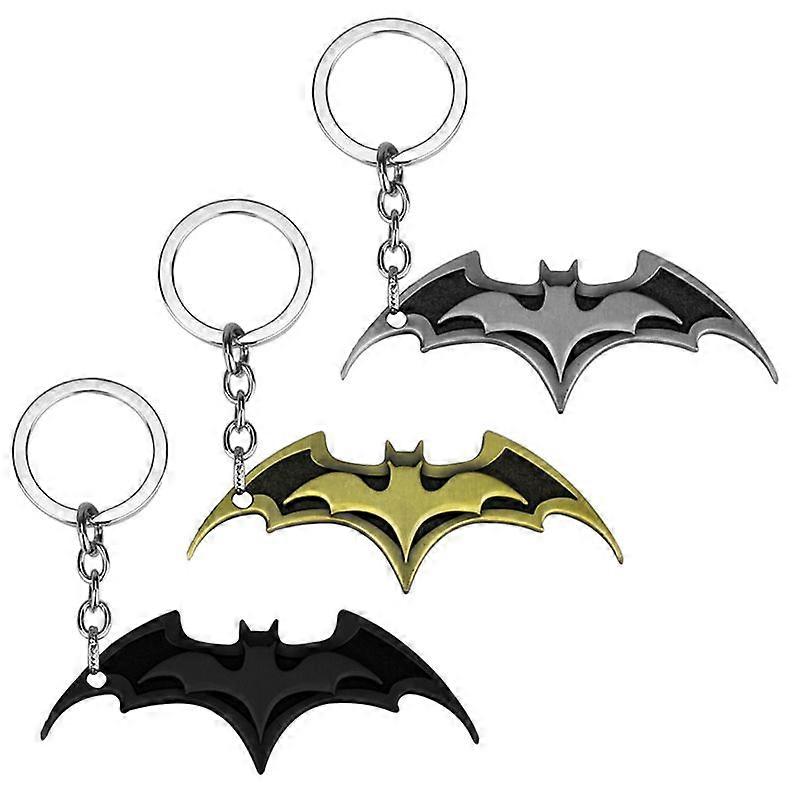 Batman Keychain Marvel The Dark Knight Rises Car Keyring Metal Key ...