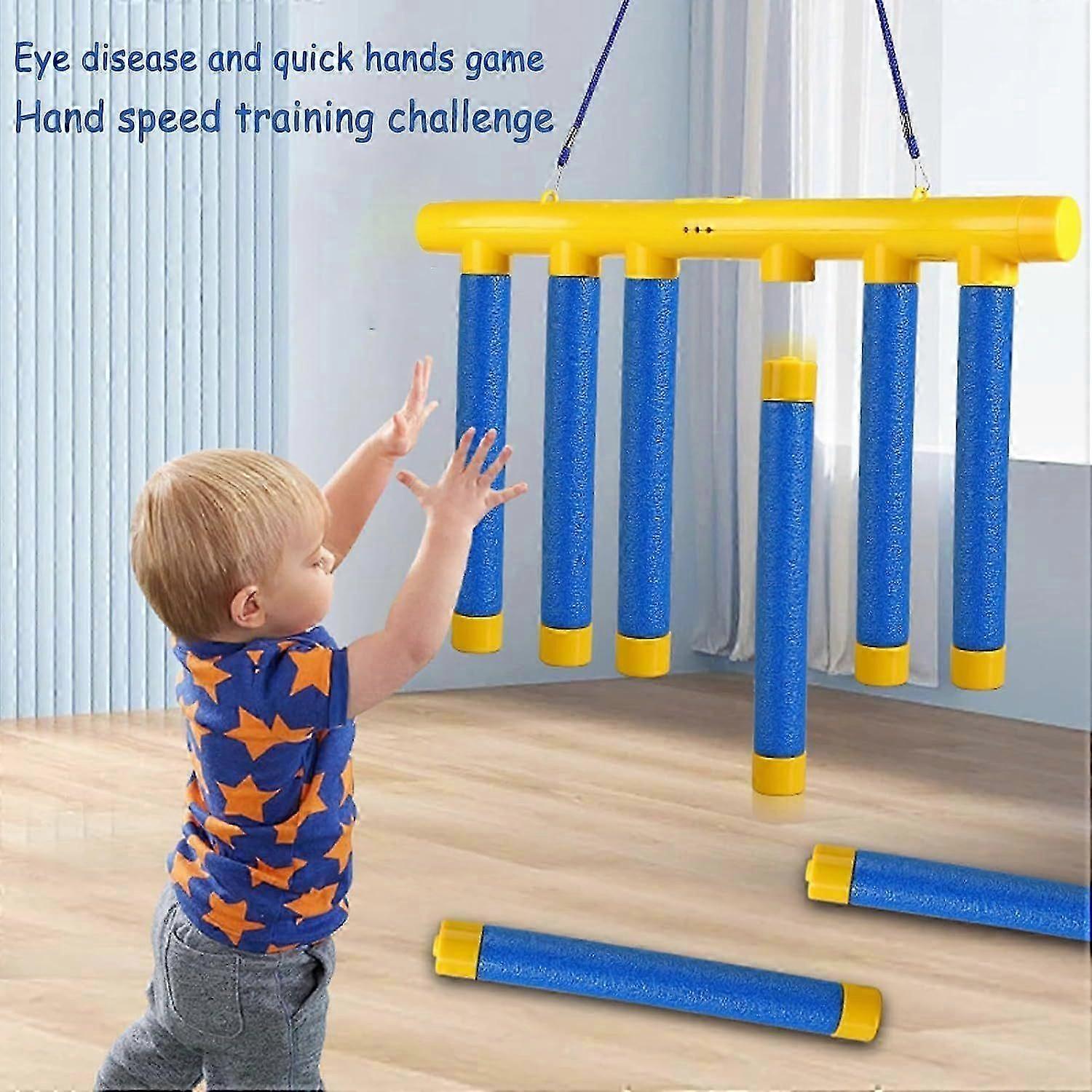 Reflex Challenge Game, Drop Sticks Game, Hand Eye Coordination Reaction ...