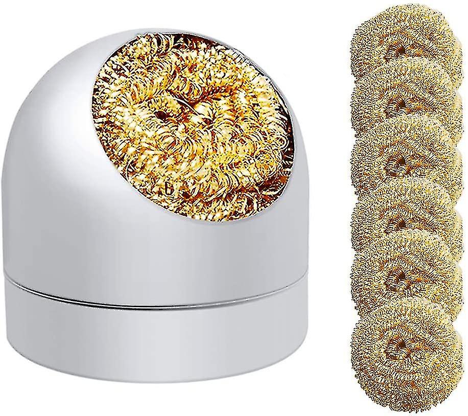 Solder Tip Cleaner Iron Tip Cleaner Brass Tip Cleaner Kit Brass Ball ...