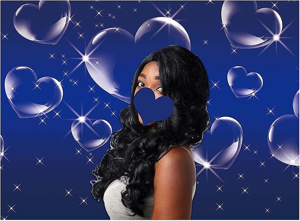 Yq Blue Love Heart Glitter Bokeh Fondos Principios de la década de 2000 ...